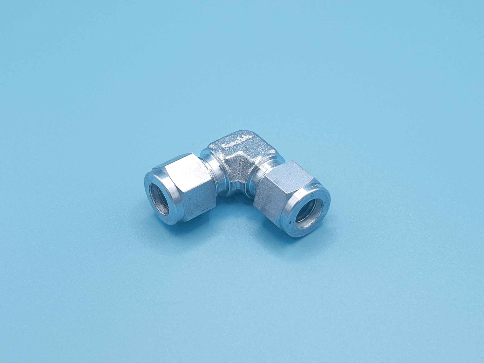 SS Union Elbow, 3/8 in. – SimpleHg